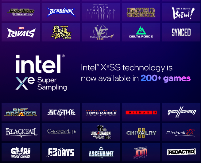 XeSS支持游戏数突破200款！带来最高4倍帧率飞跃