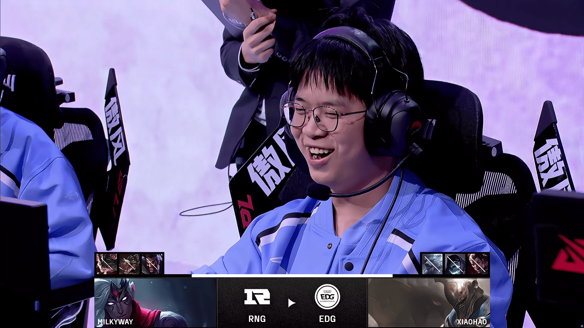 EDG solo RNG：抗压隐忍缩圈制胜，Xiaohao潘森逆转赢下solo