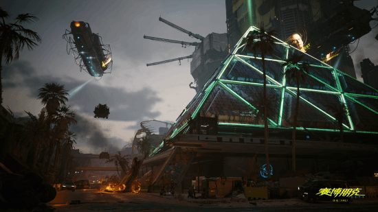 CDPR官方公开NS2版《2077》截图：画面清晰细节满分