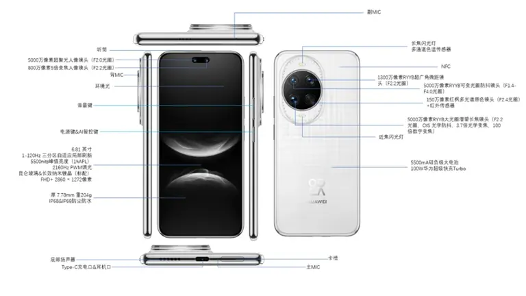 2699起！华为nova14 系列发布：首发麒麟8020，预装鸿蒙5