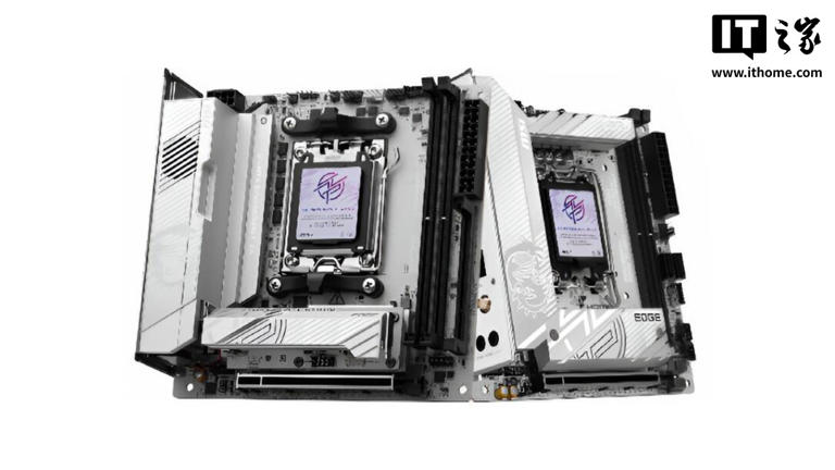 微星推 MPG X870I EDGE TI WiFi 主板：雷电 4 接口，专属扩展槽