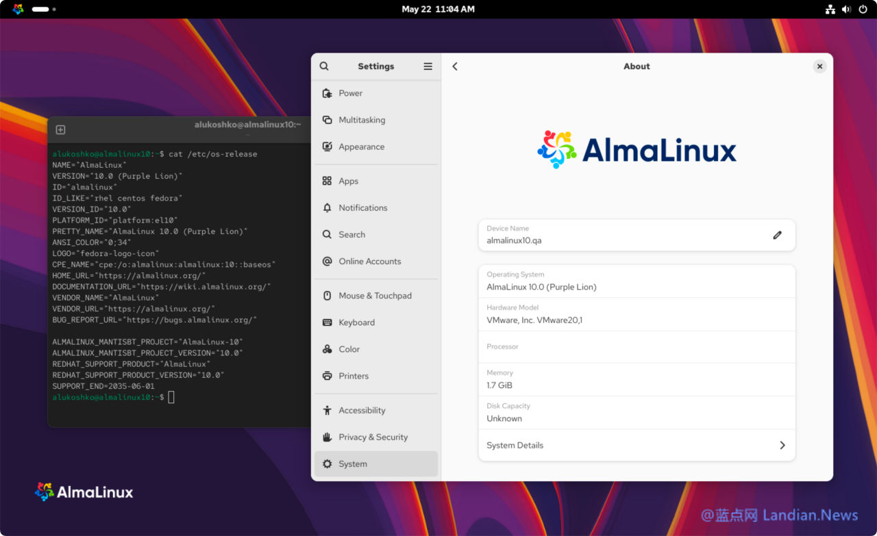 AlmaLinux OS 10 正式发布：兼容 RHEL 10，带来多项技术革新