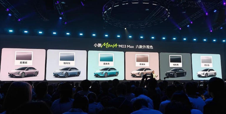 小鹏MONA M03 Max 12.98万开卖！搭载双Orin-X芯片，高阶辅助驾驶上车