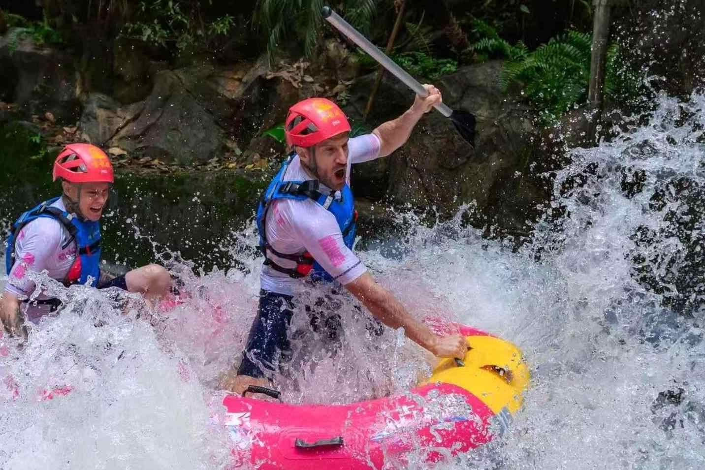 International Rafting Open Tournament kicks off in Qingyuan, Guangdong