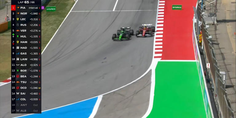 F1西班牙站正赛：皮亚斯特里夺冠，霍肯博格P5，维斯塔潘P10