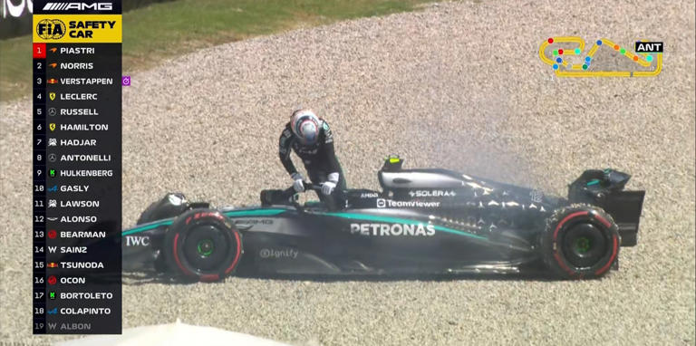 F1西班牙站正赛：皮亚斯特里夺冠，霍肯博格P5，维斯塔潘P10