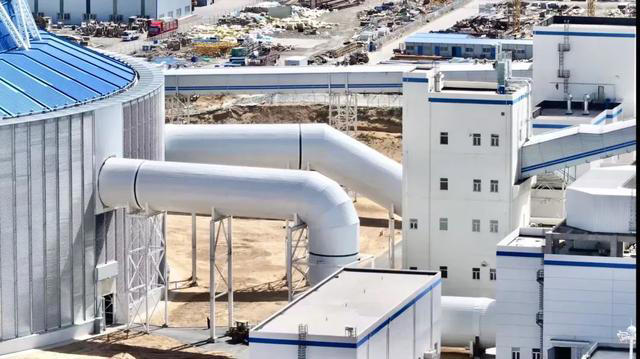 榆神榆横2×350MW热电联产工程1号机组成功投运