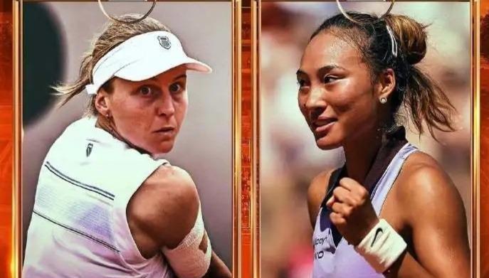 CCTV5直播，17：00，郑钦文VS世界第1萨巴伦卡，4连胜强势冲冠