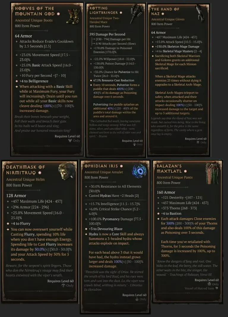 《暗黑破坏神4》S9 PTR直播总结 压制玩法彻底歇菜