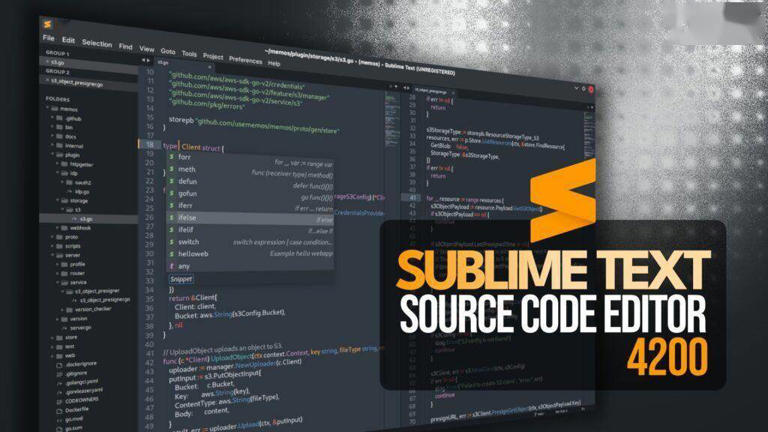 Sublime Text Build 4200发布：逐步淘汰Python 3.3，性能大幅提升