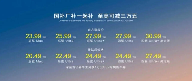 有了G318的前车之鉴，大家都不敢信深蓝S09的保价了