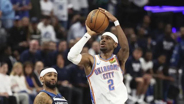 NBA西决｜雷霆128-126险胜森林狼，3-1夺赛点！亚历山大40+10+9