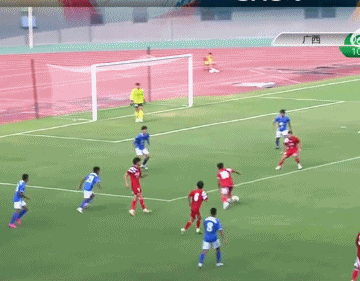 上海U20男足全运会资格赛共进10球，蒯纪闻和李新翔包揽8球