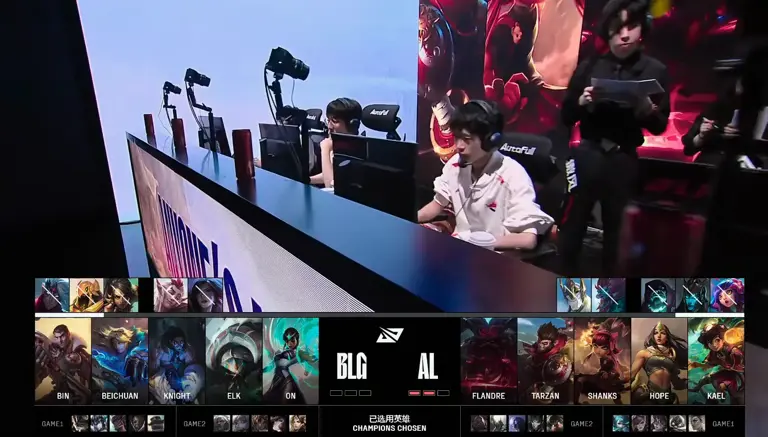 LPL：Tarzan劫上演极致天秀，AL击败BLG成为第二赛段优胜者