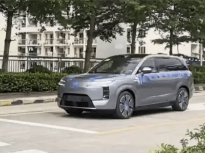 腾势N8L路试谍照抢先看，5米2大型SUV搭载无人机版引期待