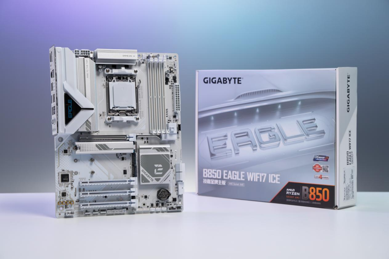高颜值甜品大板轻松驾驭X3D旗舰U，技嘉B850 EAGLE WIFI7 ICE测评
