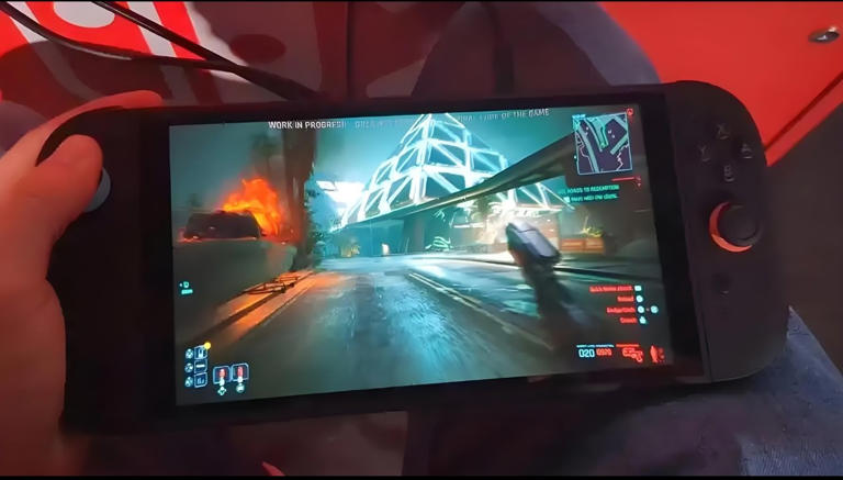 赢！博主实测NS2版《2077》性能碾压PS4 Pro！