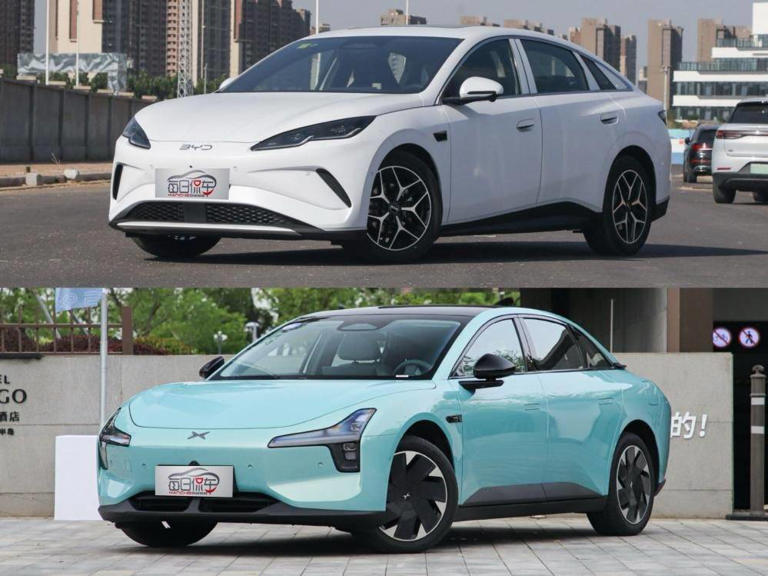 海豹06EV对决小鹏M03：10-15万级纯电轿车，年轻风格下谁更值得选？