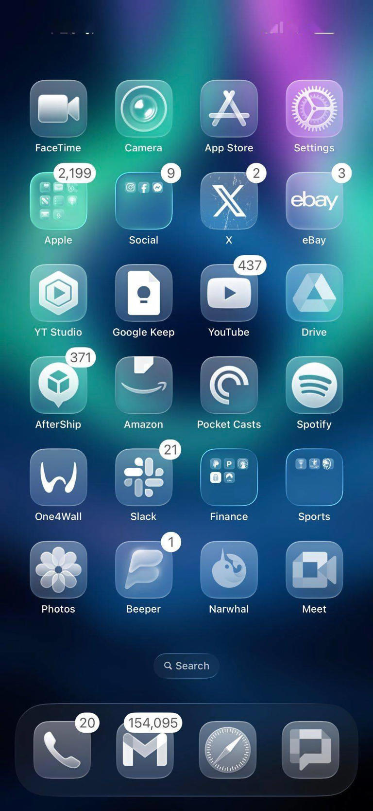 苹果iOS 26发布Clear Look模式，液态玻璃设计带来全新透明美学体验