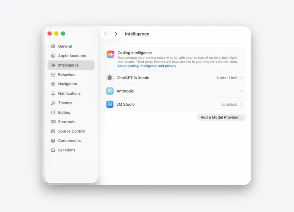 Swift Assist 进化：苹果 Xcode 26 接入端侧、Claude 等 AI 模型