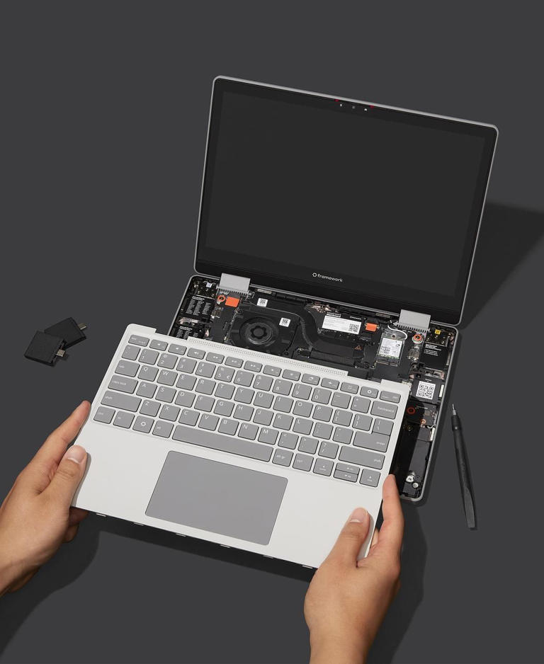 满分：iFixit 评 Framework Laptop 12，全球最易维修笔记本
