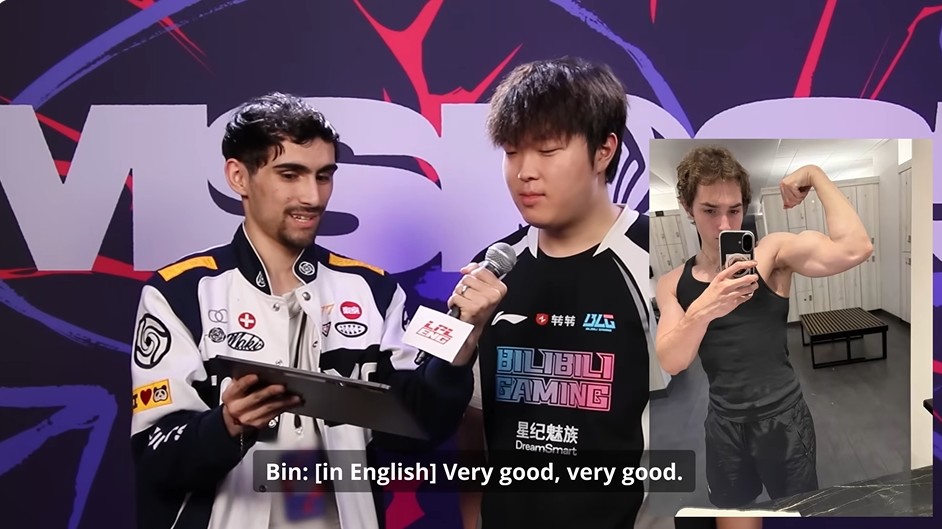 Bin：我不至于是LPL有史以来最棒上单；在BLG相当于带领队友
