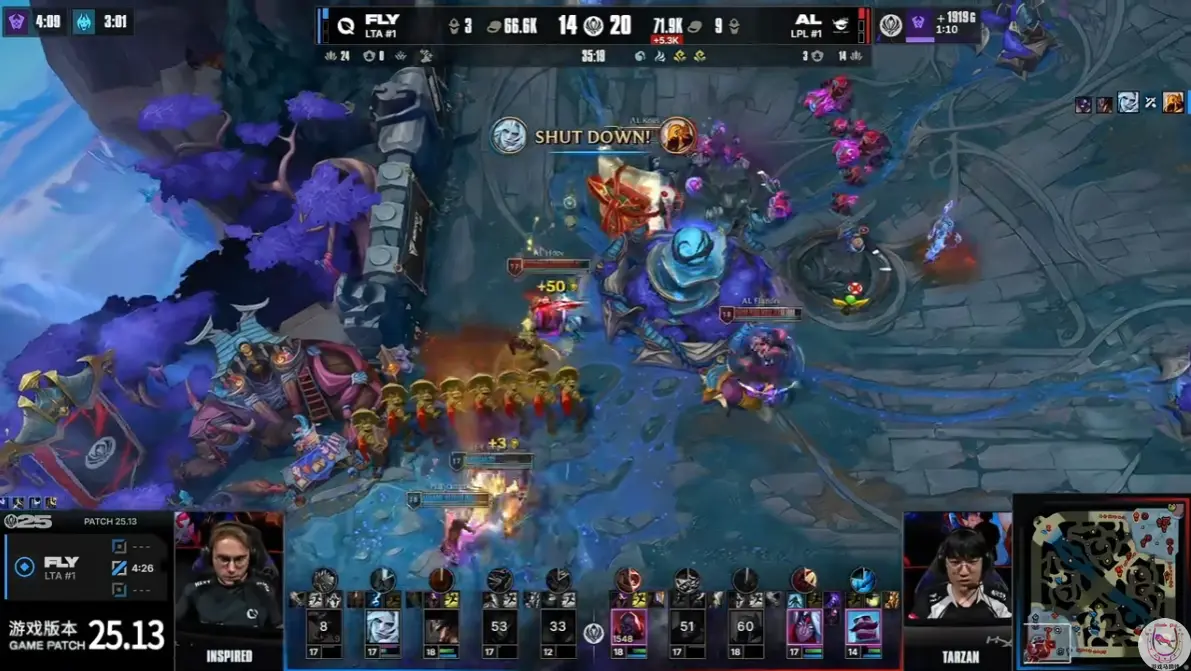 MSI：公式化克制BP自尝苦果！AL让一追三击败FLY晋级