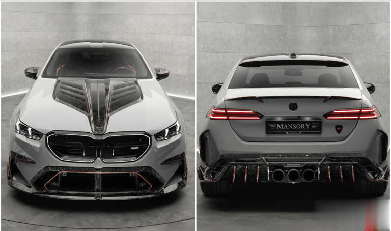 Mansory宝马M5帅气登场！搭载4.4T V8 PHEV引擎