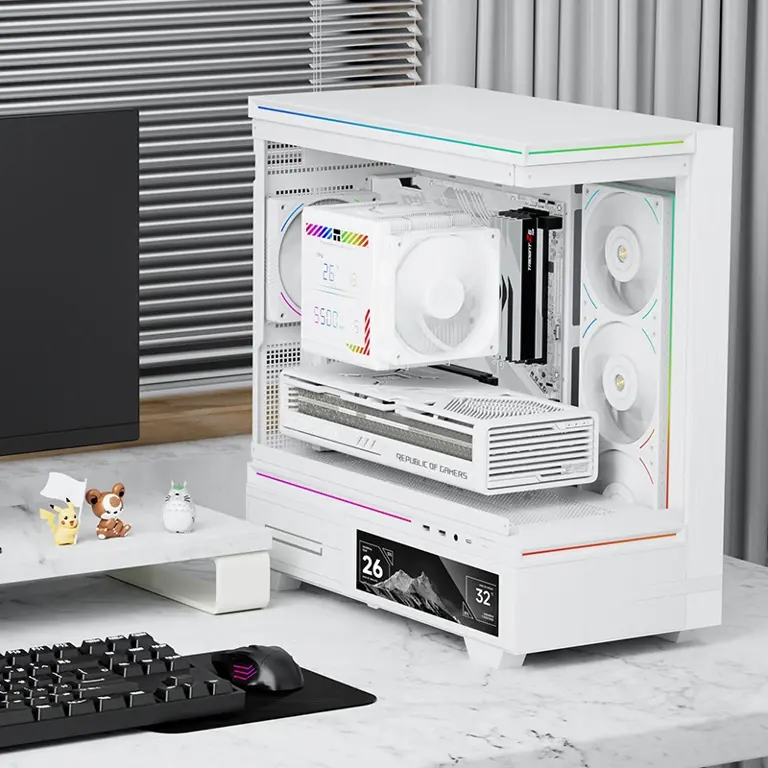 利民推出 PA140 Digital 数显版风冷散热器，四路数据同时监控