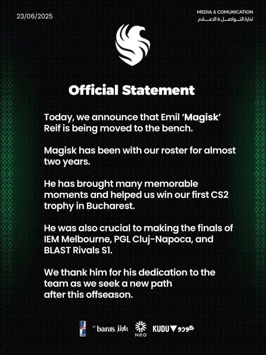 官宣：kyousuke加入Falcons！！！