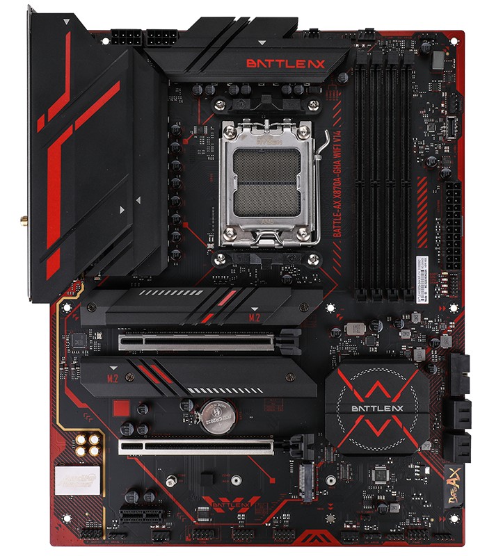 七彩虹第二款 AMD X870 主板 BATTLE-AX X870A-GHA WIFI V14 上线