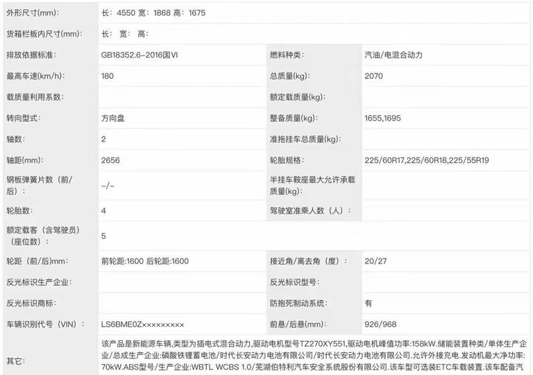 新款长安CS55PLUSPHEV，外观变化大，纯电续航100公里