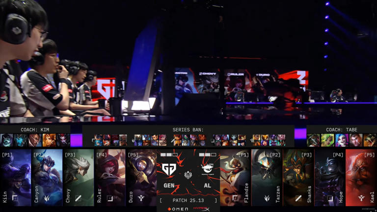 LPL赛区噩梦重演，GEN决胜局显神威，AL输掉冠军对决