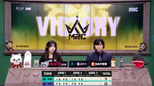 第五人格IVL：MRC双阵营齐发力，四抓三跑收掉比赛胜利！