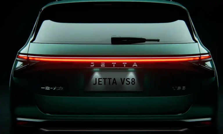 捷达VS8官方预告图来了，配无边框中网，定位中型SUV