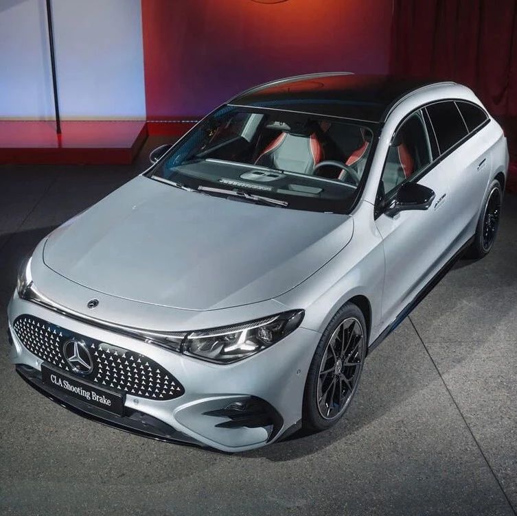 奔驰首款纯电旅行车CLA猎装版发布，预计明年初交付