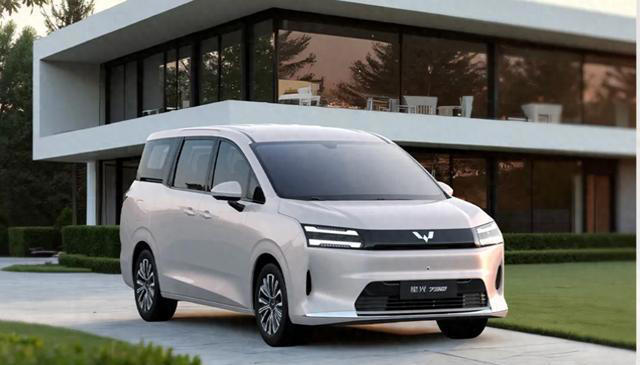 10万级纯电MPV新王牌！五菱星光730 EV官宣：500km续航+双侧滑门