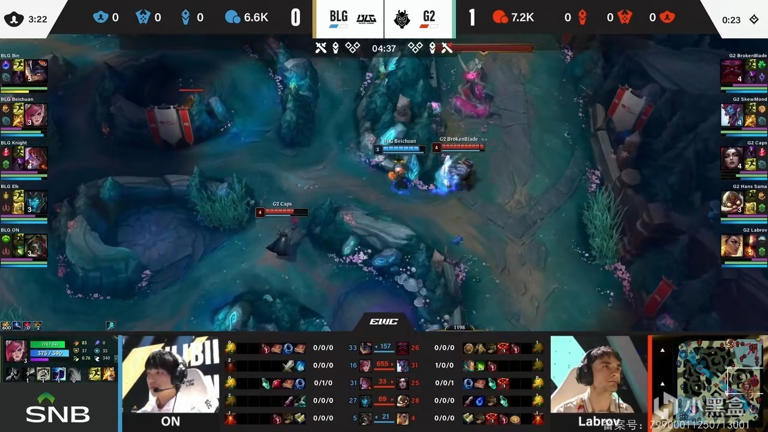 石油杯：BLG惨遭Caps淘汰！G2 2-1 BLG！