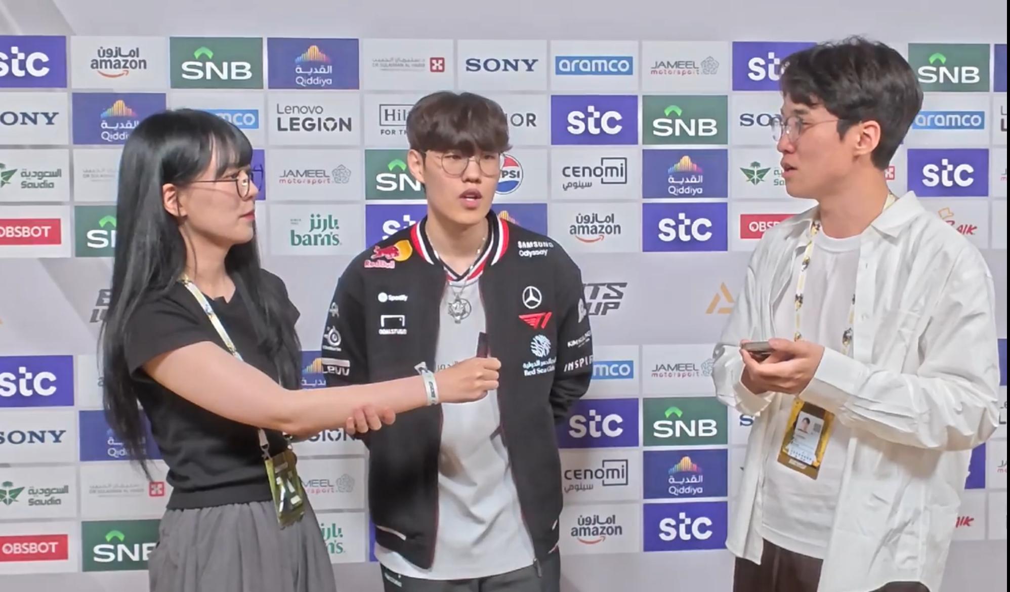 Oner：今天第三局最记忆深刻；我有自信能战胜AL