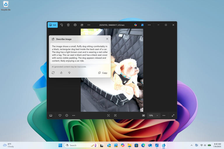 微软更新Win11 Dev/Beta预览版：扩展 Click to Do 描述图片功能