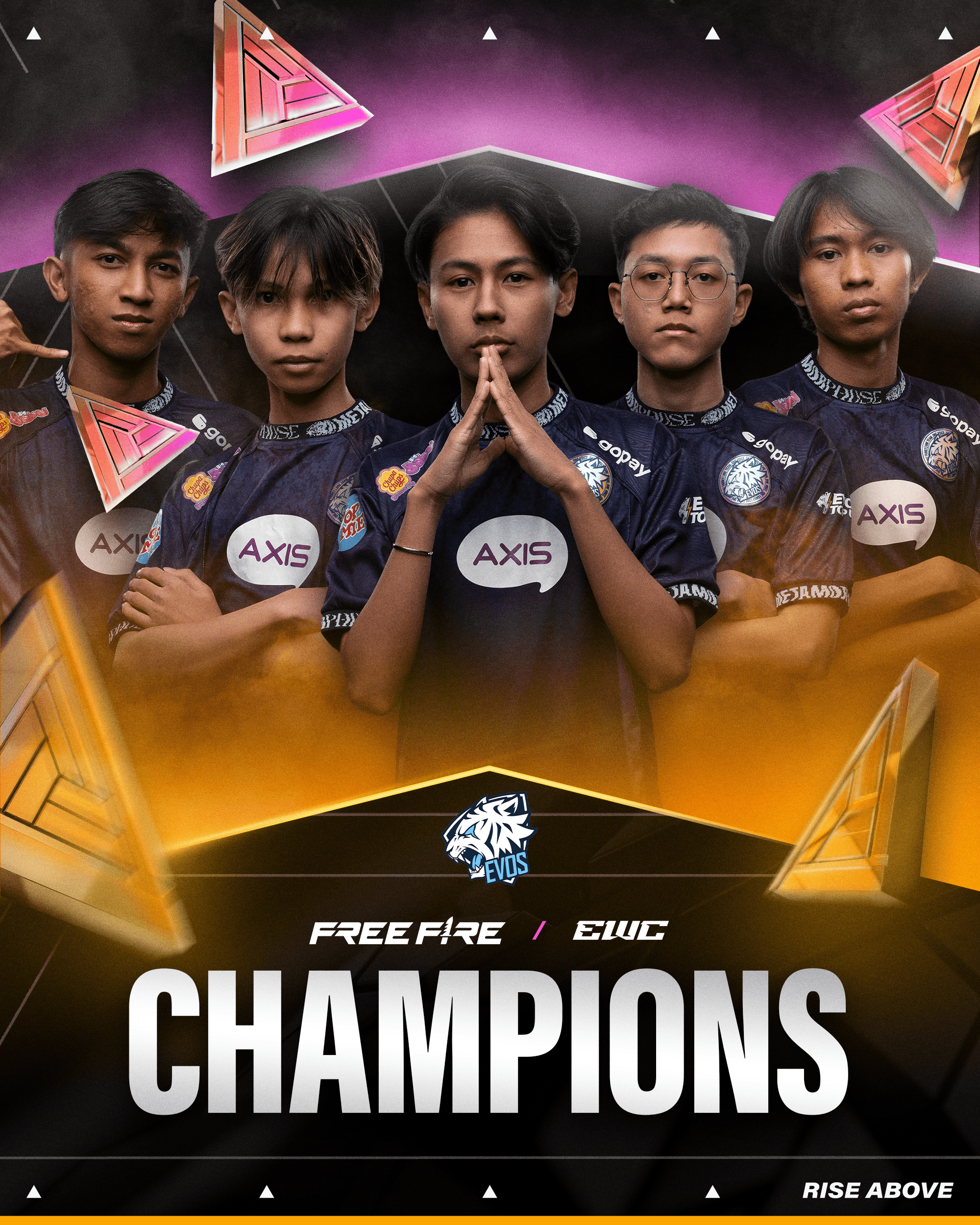 EWC焦点汇总Day12：GEN夺冠英雄联盟；EVOS夺冠Free Fire