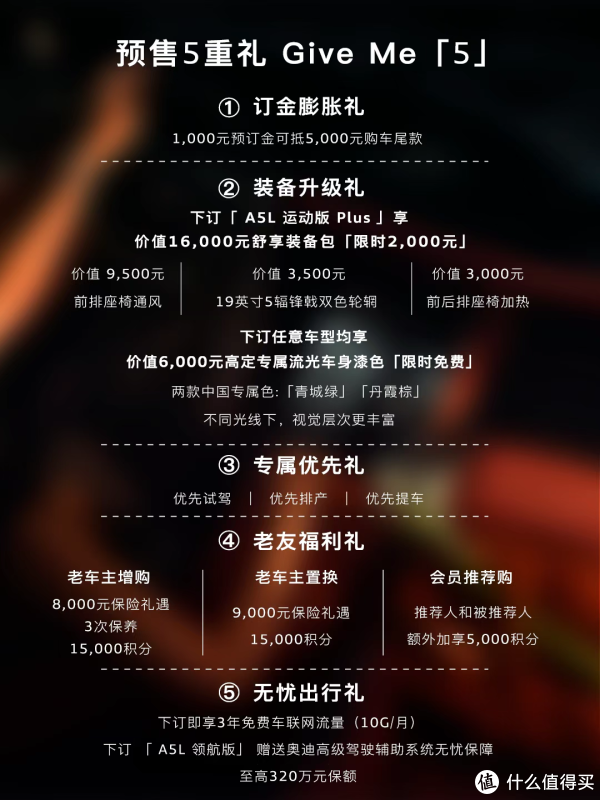 一汽奥迪A5L预售25.68万起！首款搭华为智驾燃油车！标配副驾屏！