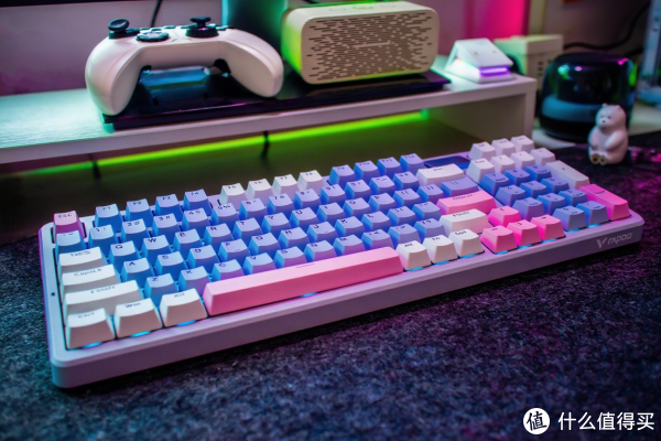 办公游戏绝搭！两百多元的三模客制化机械键盘—雷柏V700DIY-98