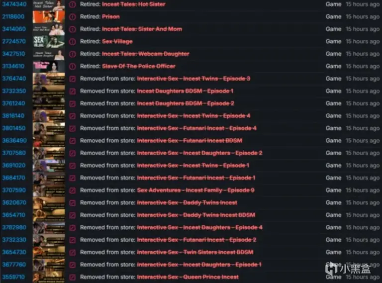 Steam下架R18游戏风波：新规引发玩家与开发者争议