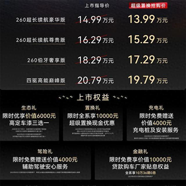 中国旗舰新标杆！奇瑞风云A9L售13.99万起：4.9秒破百+2000km续航