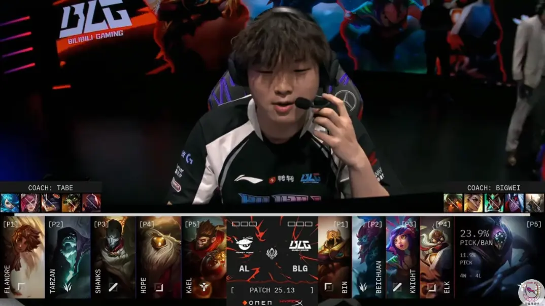 MSI：AL轻松2比0BLG拿到3个赛点！ON又收不住了？