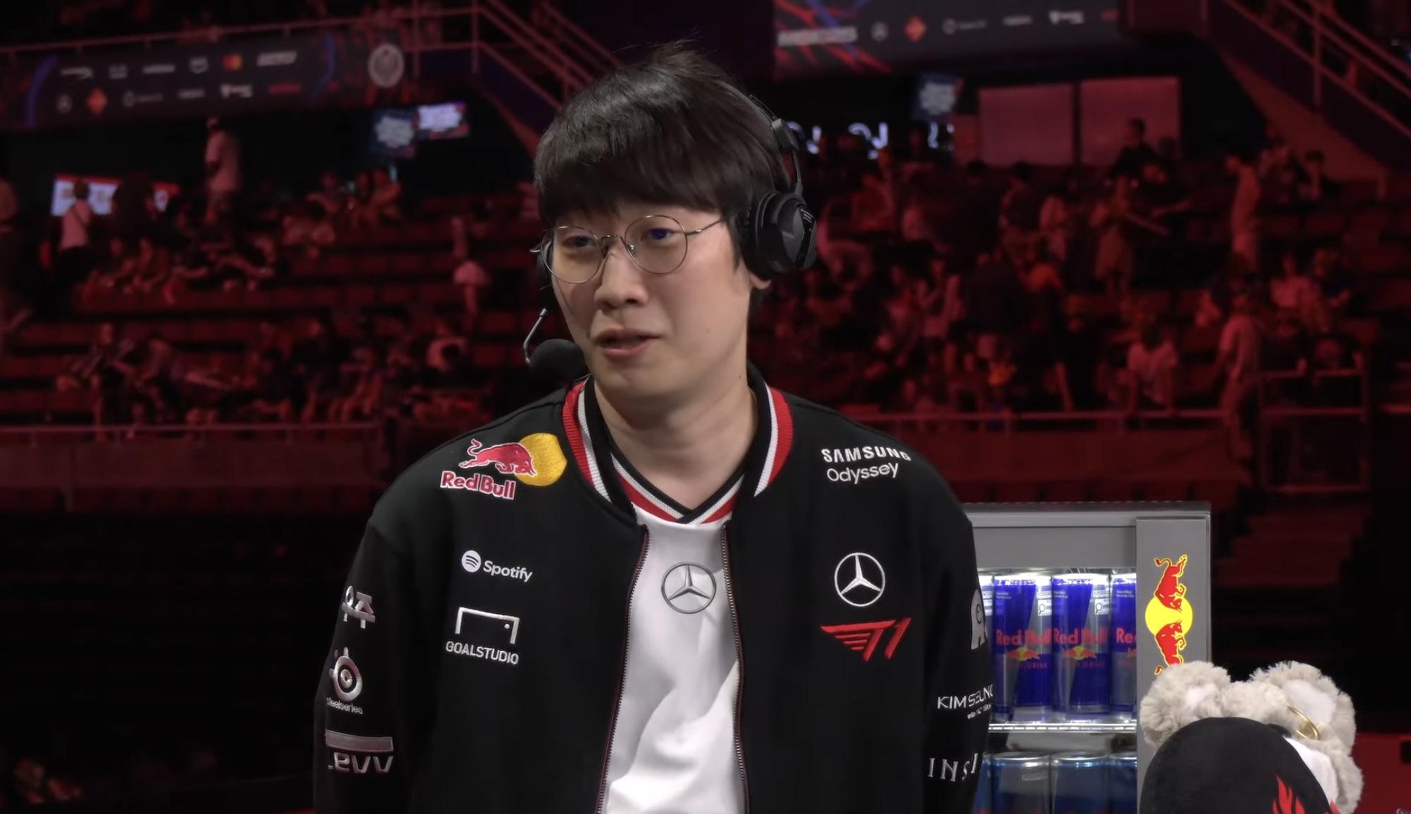 T1总经理：明天对阵宿敌GEN，我认为我们也能表现出色