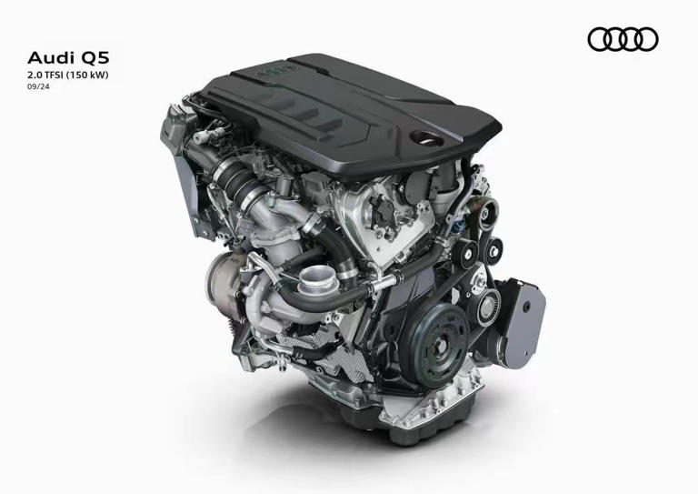 全新奥迪Q5L申报图曝光，依旧搭载EA888发动机！