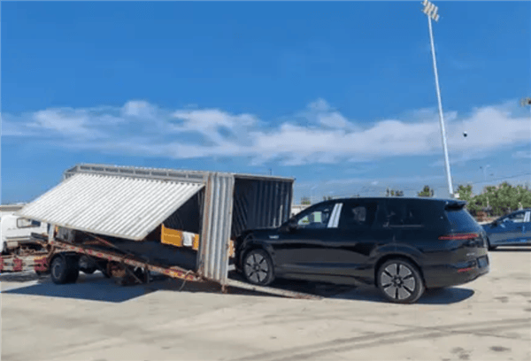 腾势N8L无伪装实车图曝光，插电混动大型SUV定位，或售40万内引关注