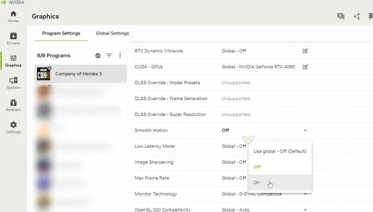 RTX 40系玩家有福了 英伟达驱动重大更新 Smooth Motion技术登场